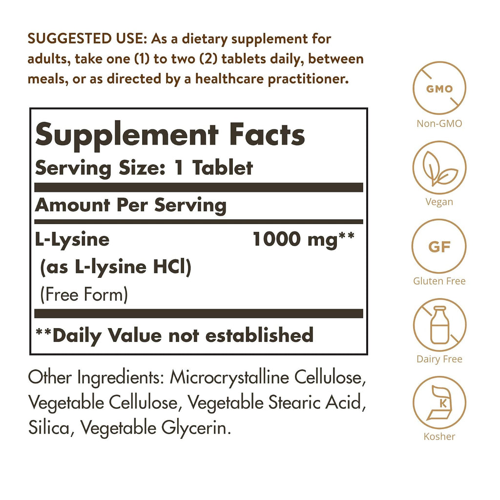 l-lysine for cold sores treatment