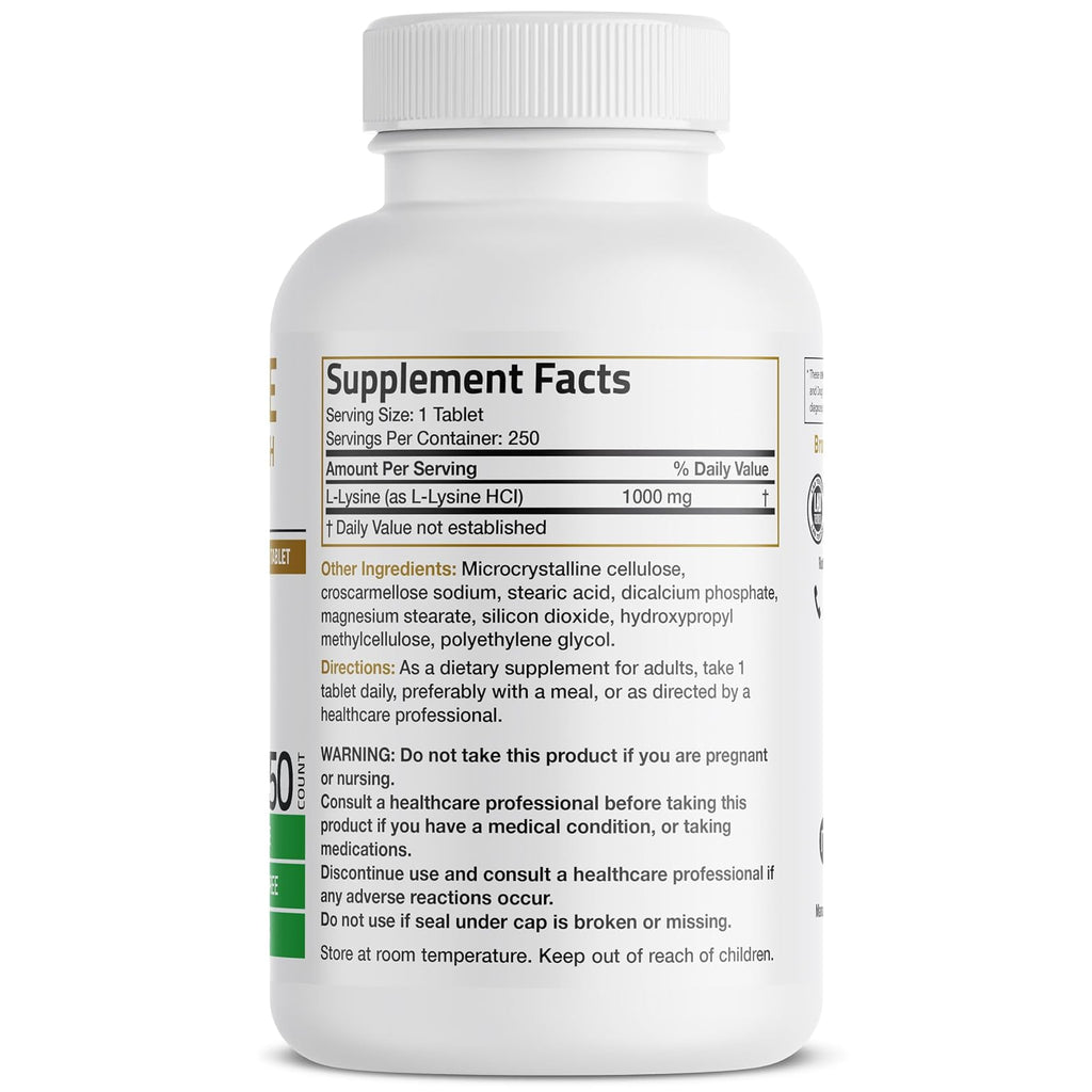 l-lysine for cold sores treatment