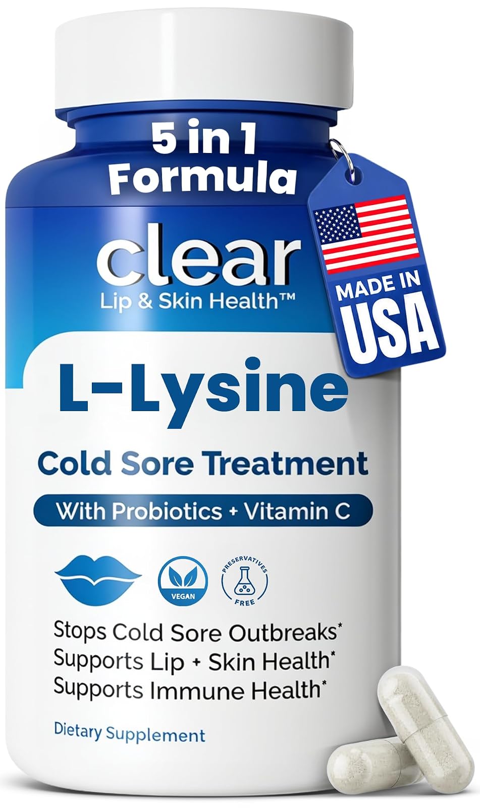 L-Lysine for effective cold sore relief
