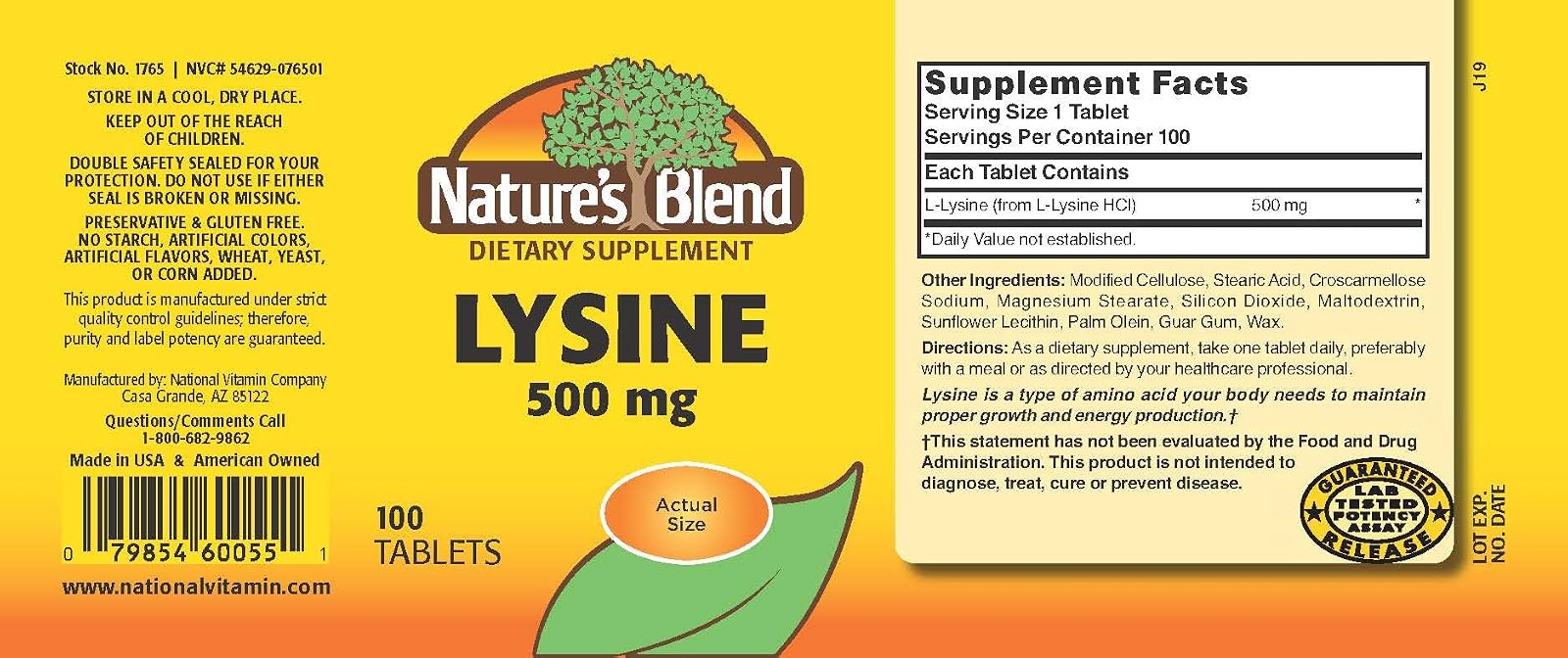 L-Lysine for muscle recovery
