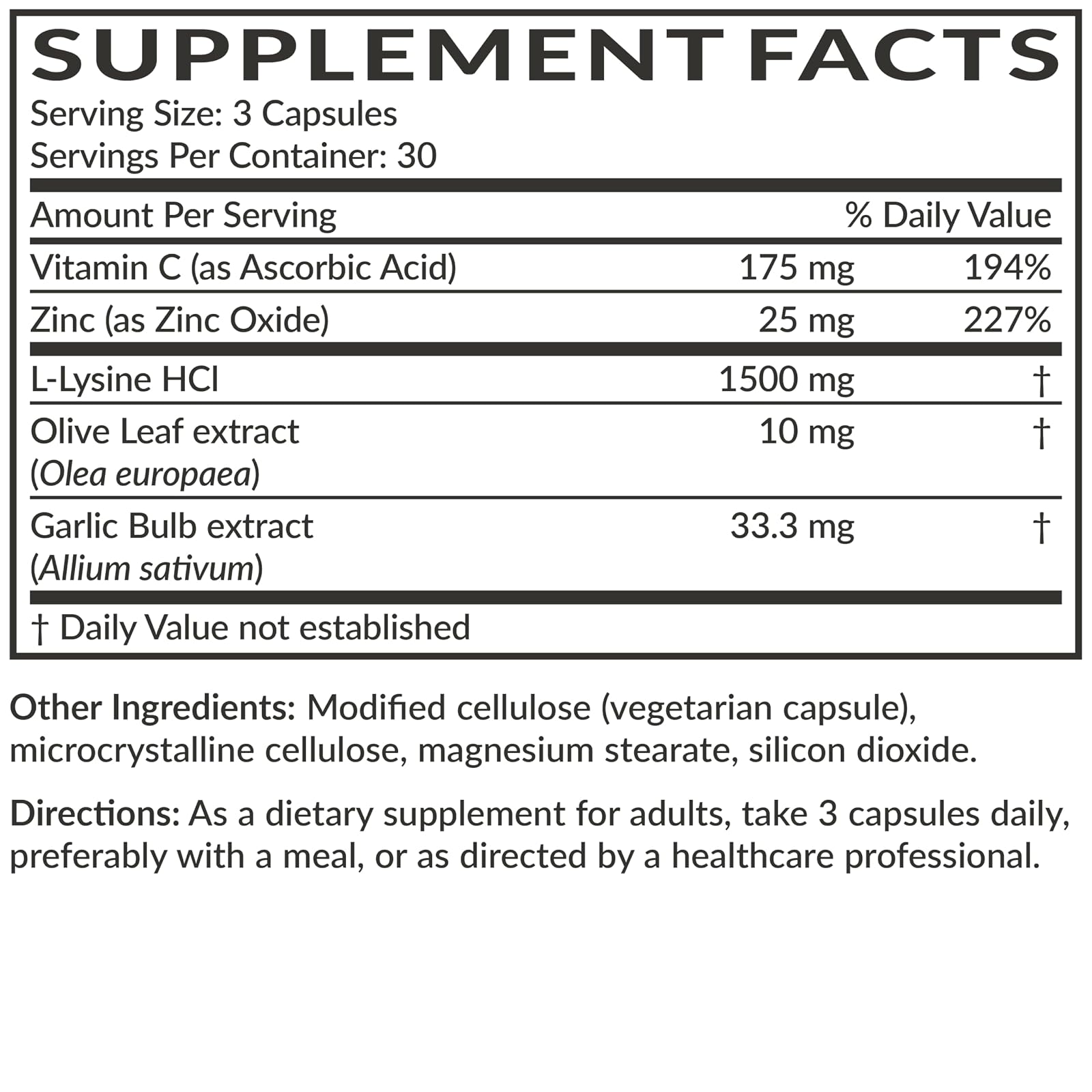 L-Lysine for overall health boost
