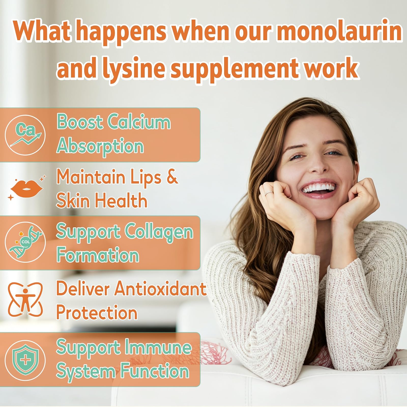 L-Lysine gummies for cold sore prevention