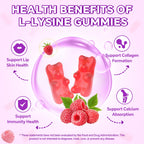 L-Lysine gummies for healthy skin