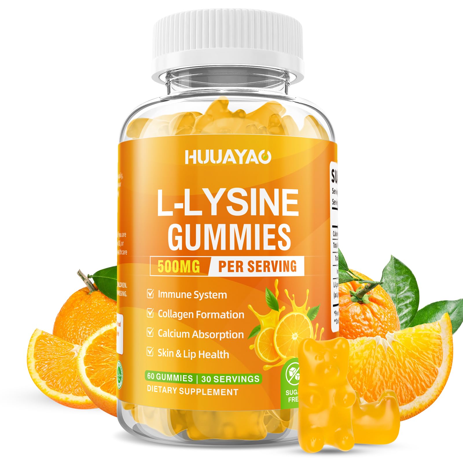 L-Lysine gummies for immune support