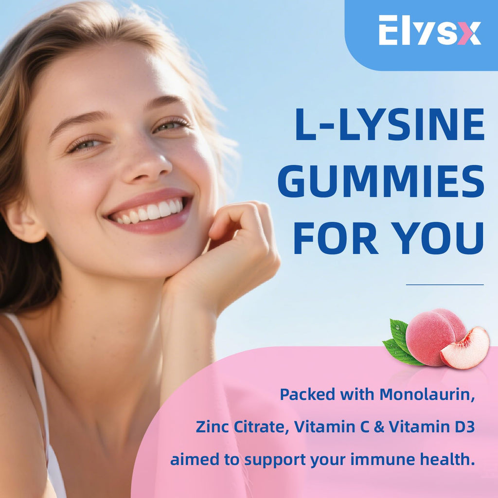 L-Lysine gummies for optimal recovery support
