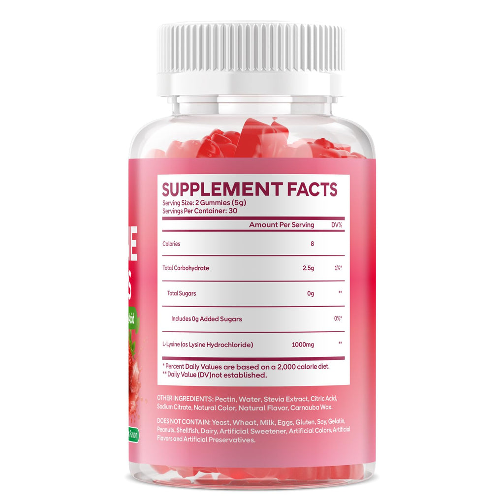L-Lysine gummies for optimal wellness