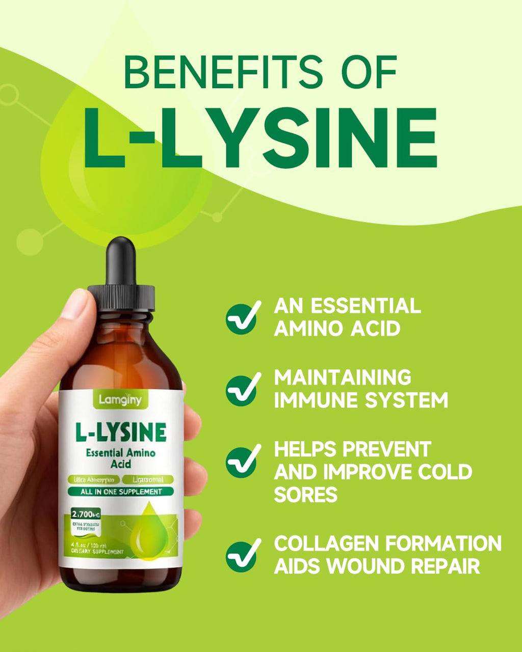 L-Lysine immune support supplement