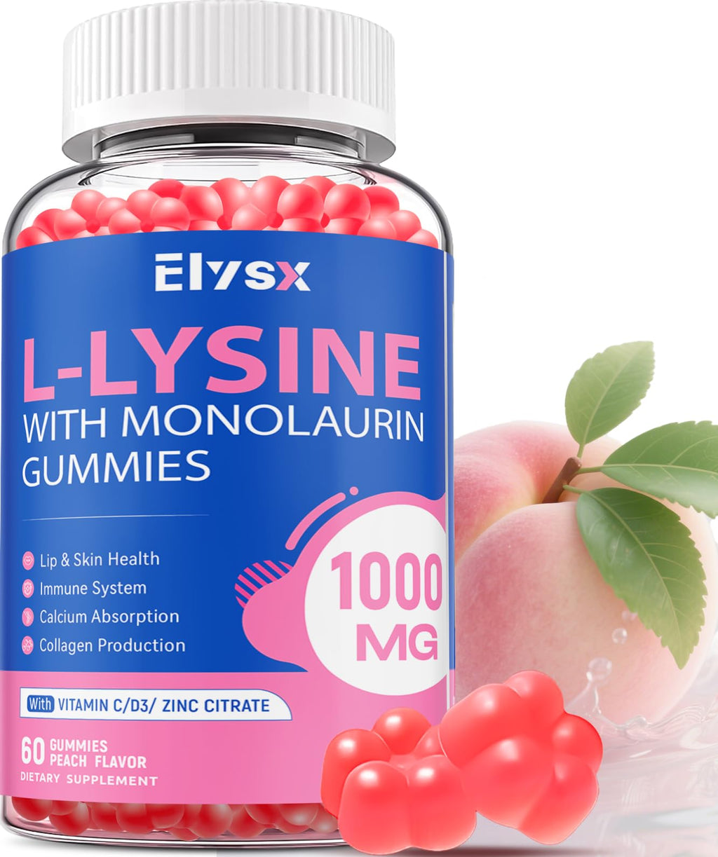 L-Lysine Monolaurin gummies for immune support
