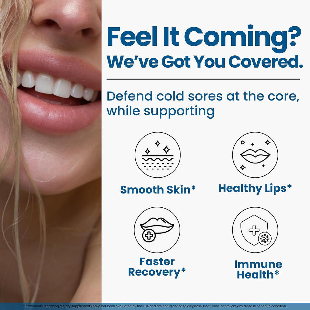 L-Lysine powder for cold sore prevention