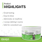 l-lysine powder supports cat immunity