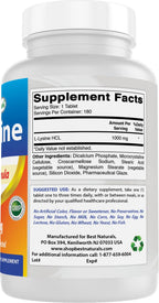 l-lysine side effects and precautions