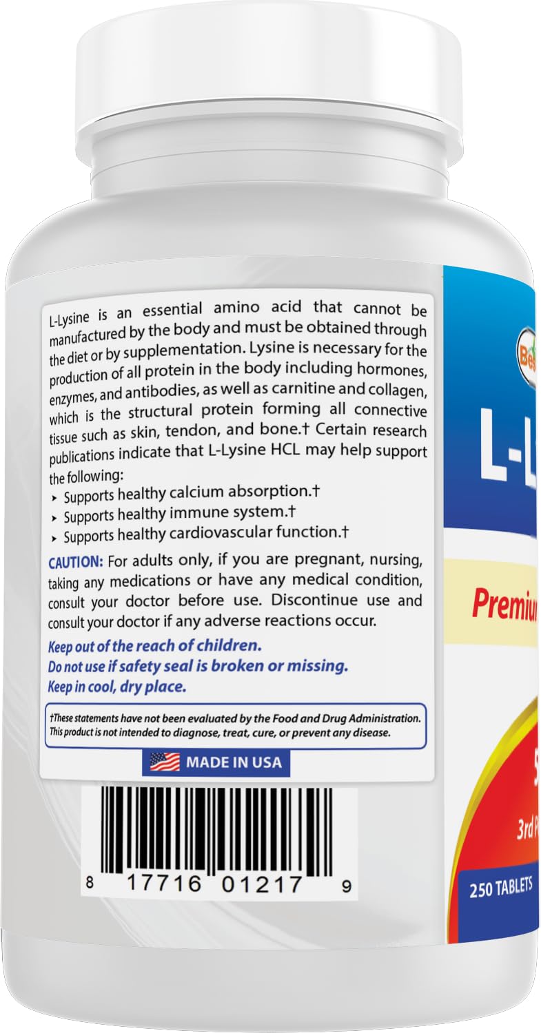 l-lysine side effects and precautions