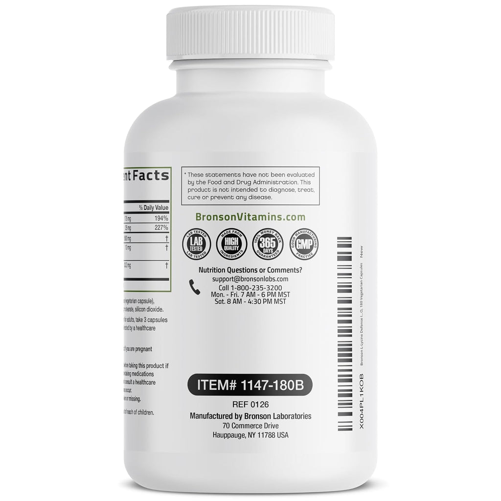 L-Lysine side effects and precautions