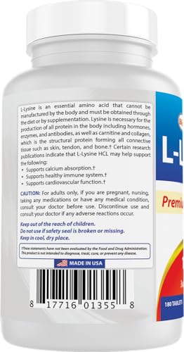 l-lysine side effects and safety tips