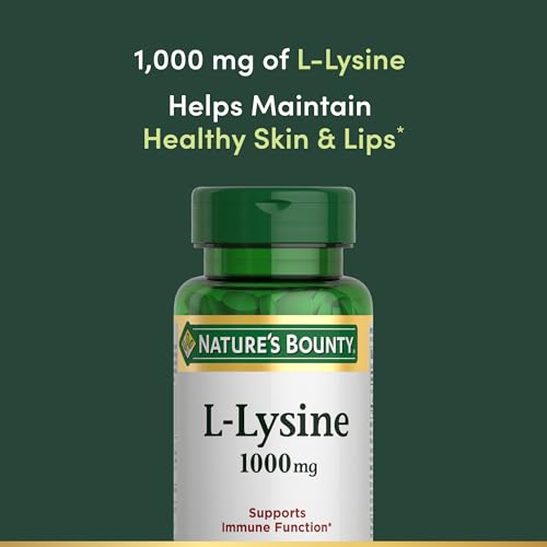 l-lysine supplement for cold sore relief