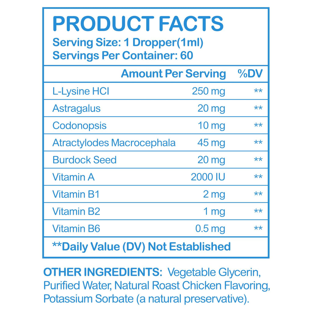 L-Lysine supplement for feline health