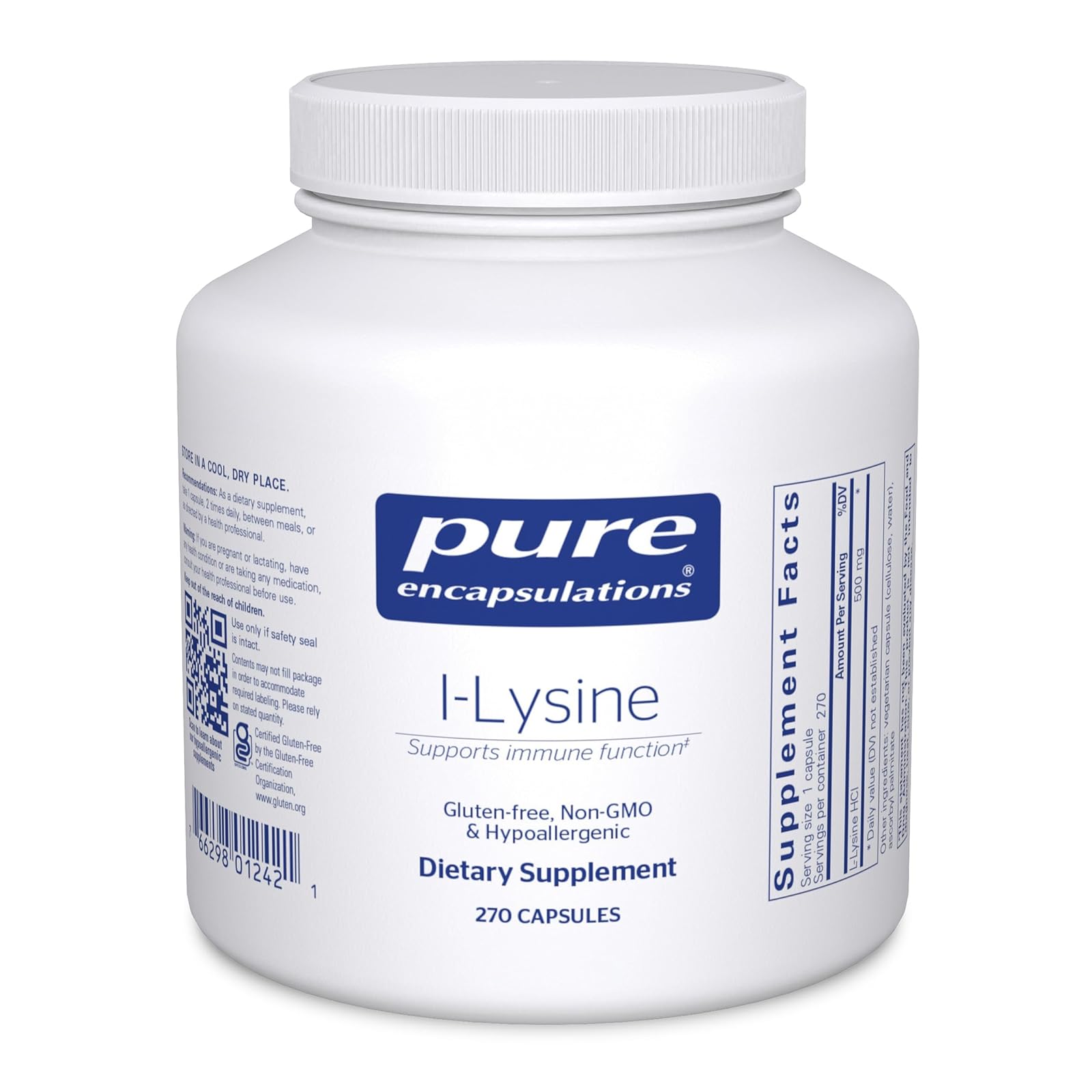 l-lysine supplement for immune support