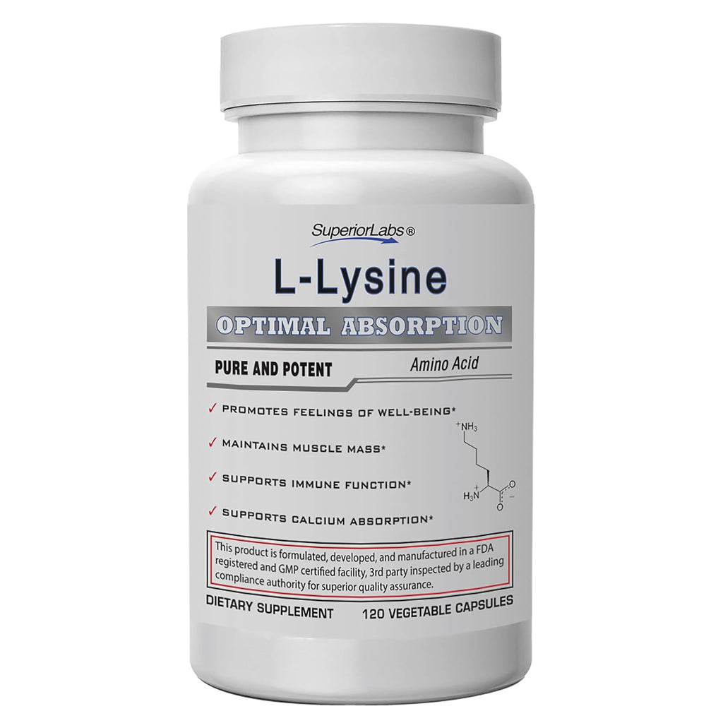 l-lysine supplement for immune support