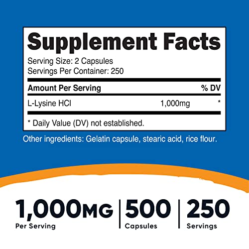 L-Lysine supplement for immune support