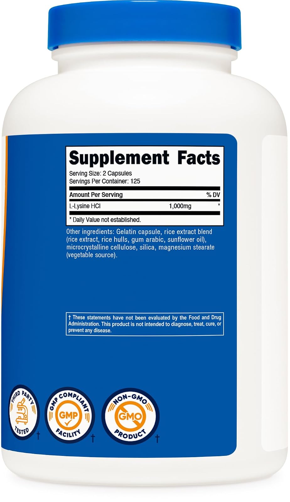 l-lysine supplement for overall wellness