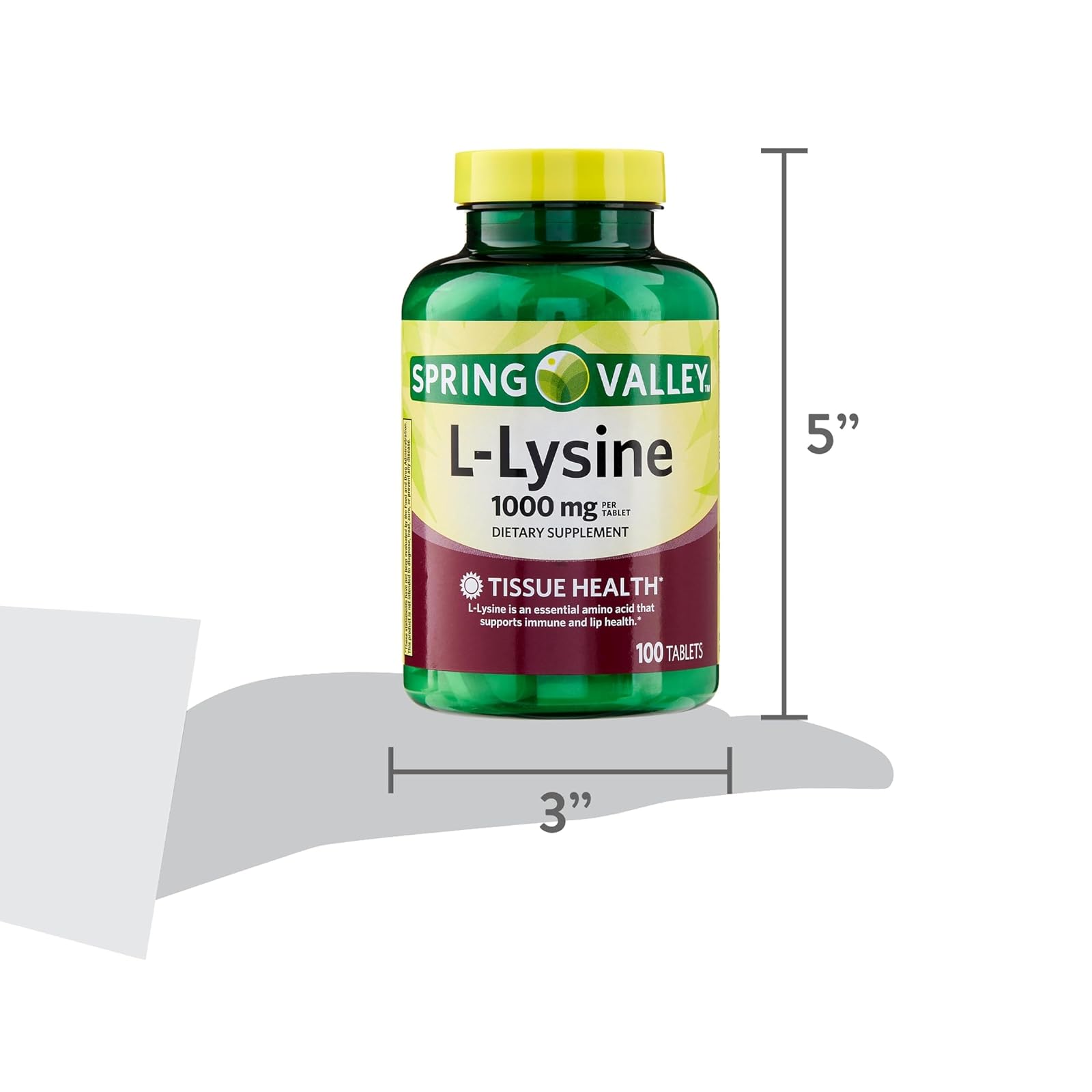 L-Lysine tablets for healthy skin