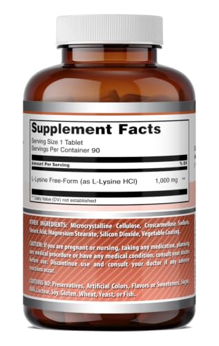 l-lysine weight loss support supplement