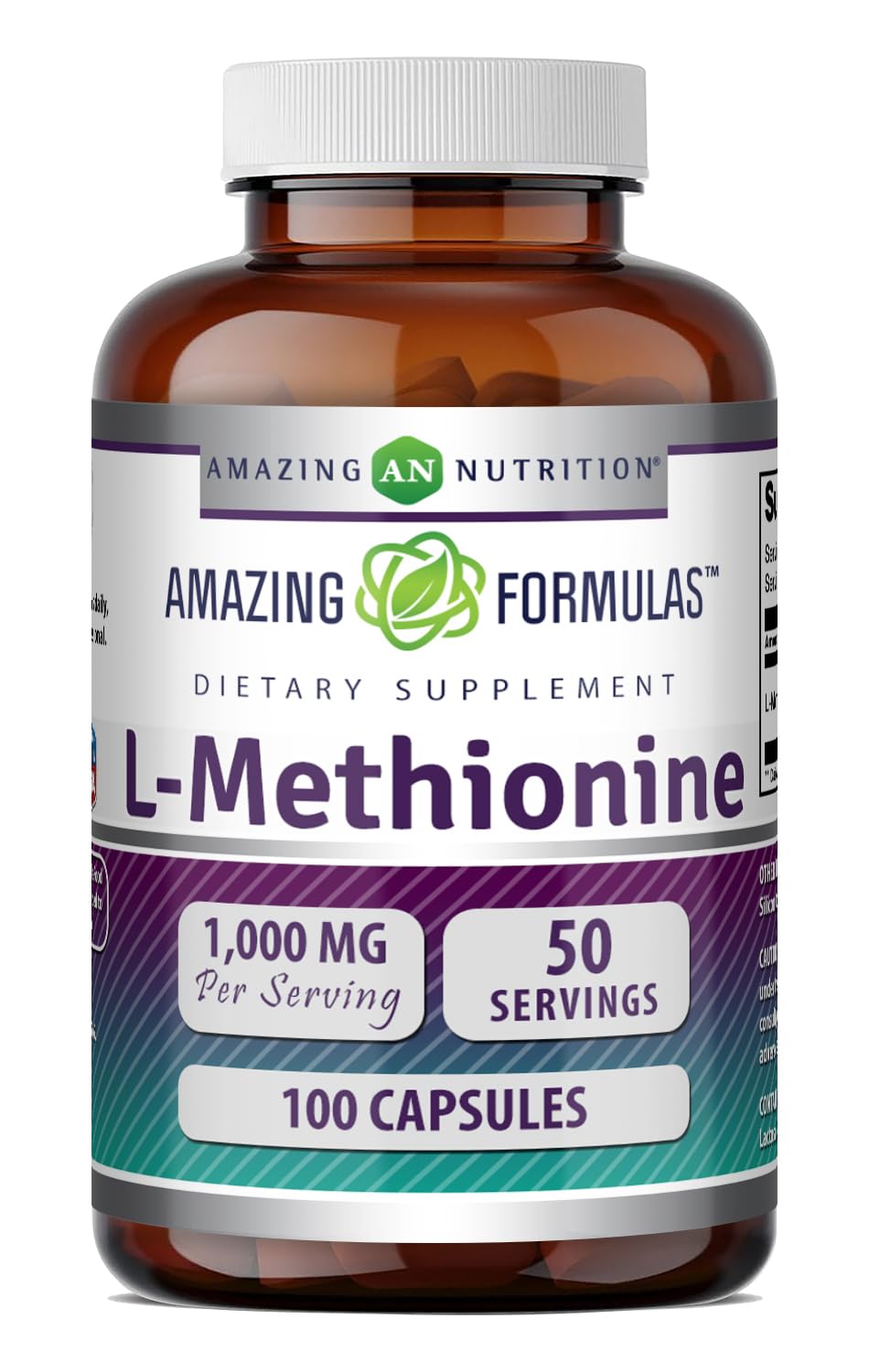 L-Methionine 1000 mg capsules