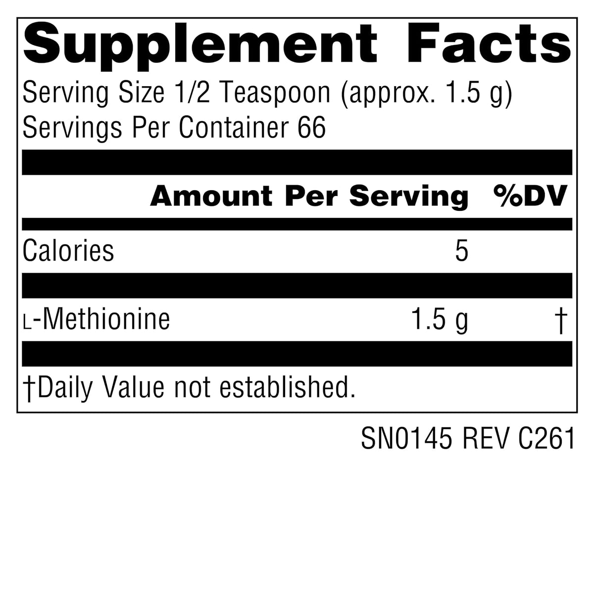 L-Methionine for liver support