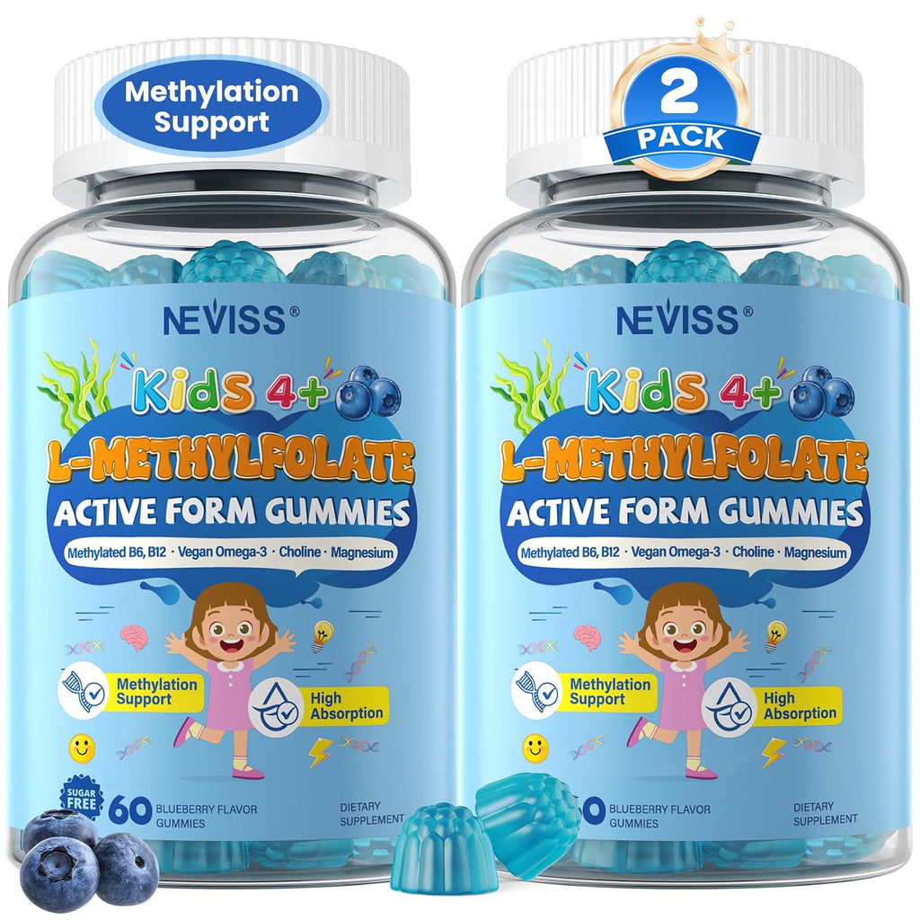 L Methylfolate 1 mg gummies for energy