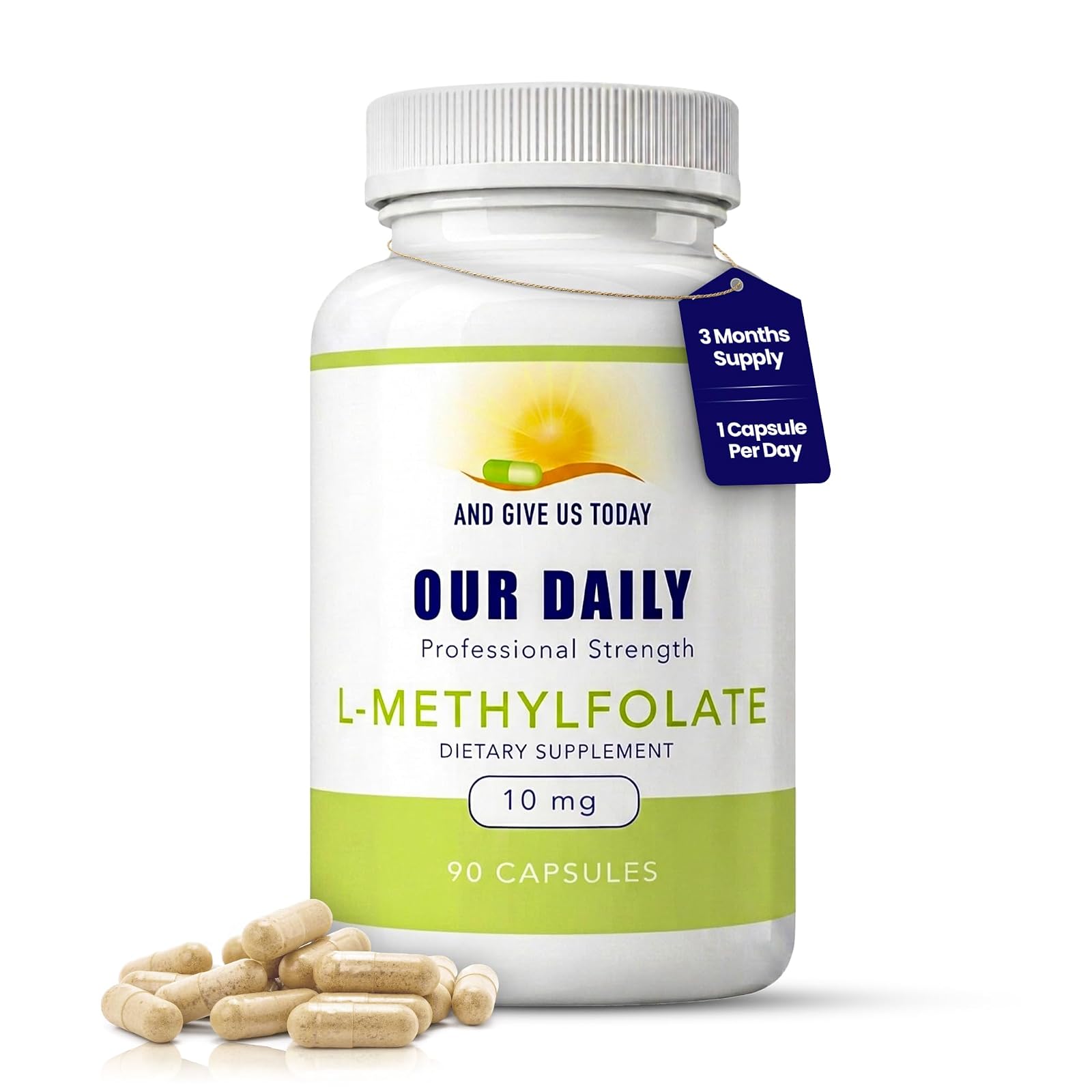 L-Methylfolate 10 mg vegetarian capsules