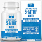 L-Methylfolate 15 mg capsules for energy