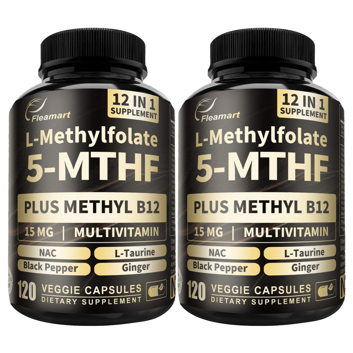 L Methylfolate 15 mg supplement