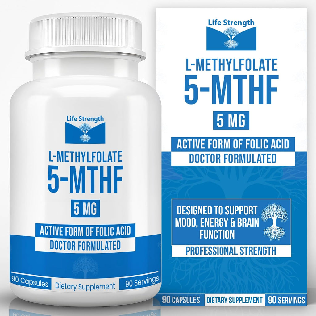 L Methylfolate 5 mg capsules