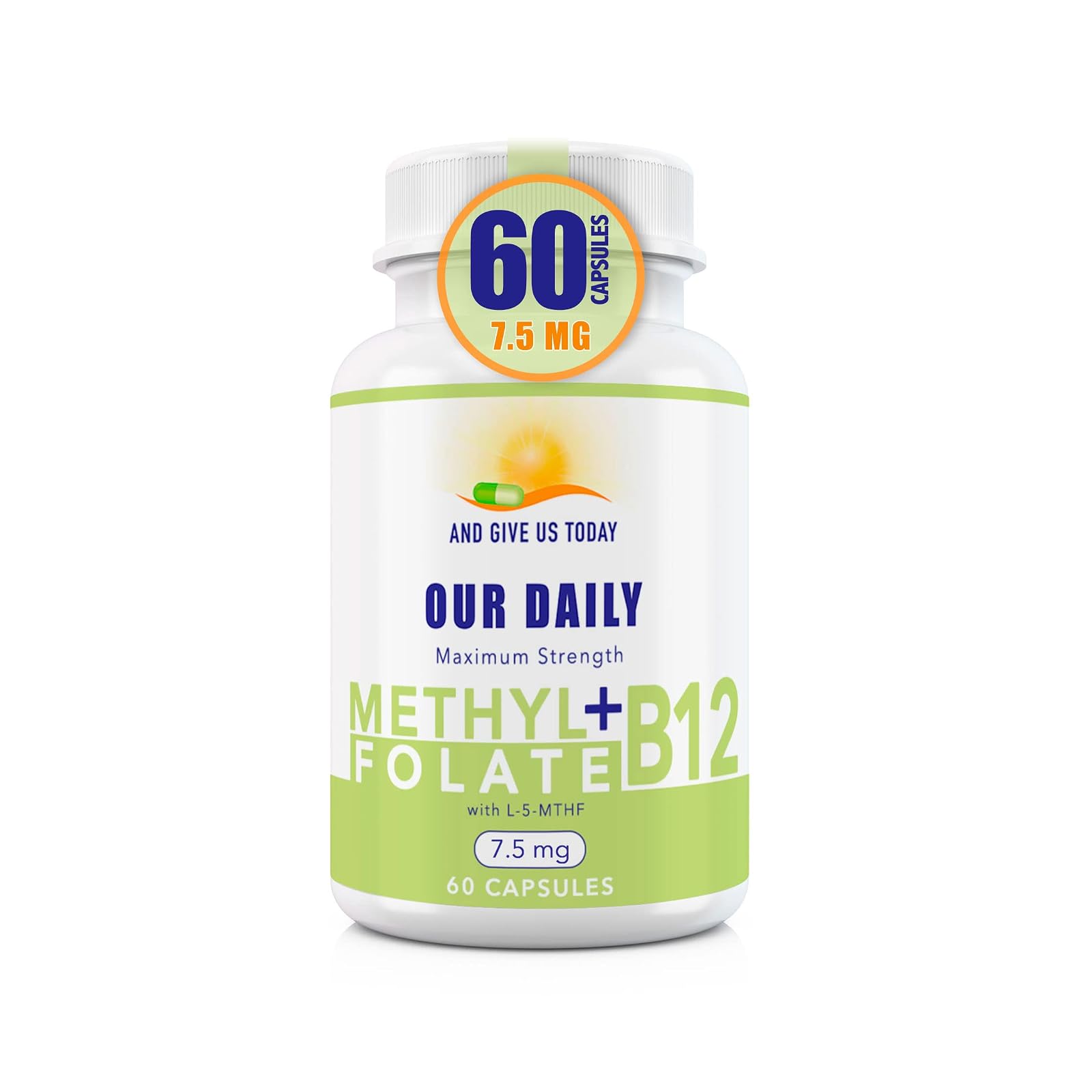 L-Methylfolate B12 vitamin capsules