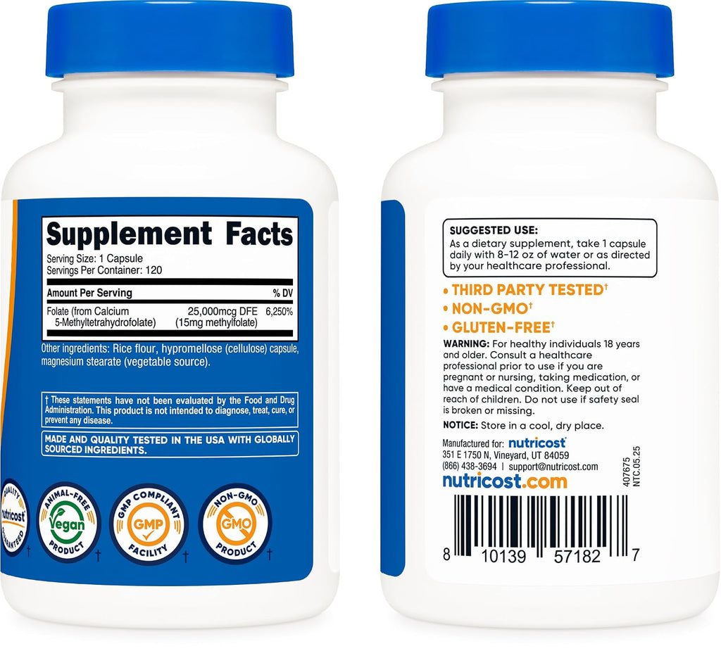 L-Methylfolate for mood support