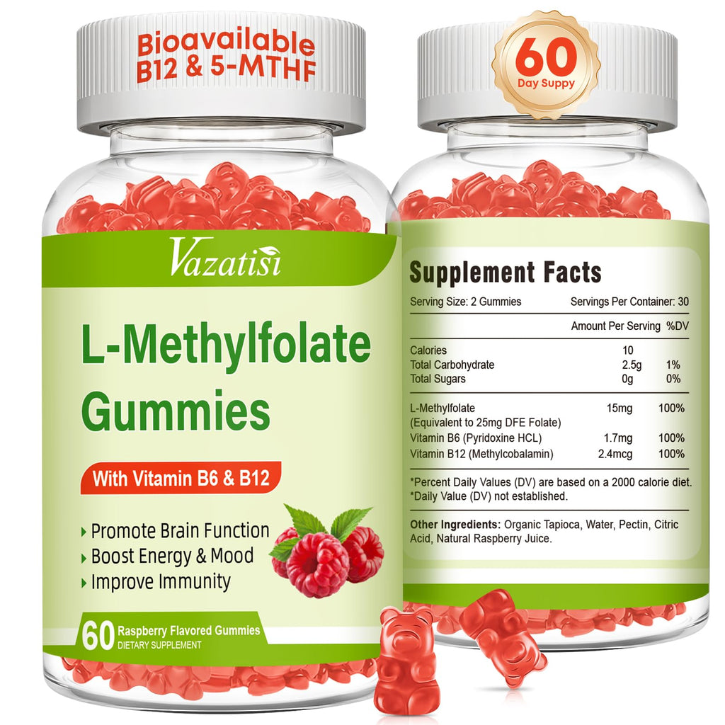 L-Methylfolate gummies for energy support