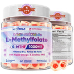 L-Methylfolate gummies for energy support