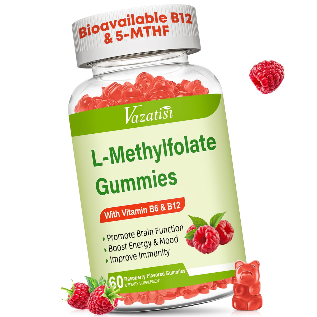 L-Methylfolate gummies for energy support