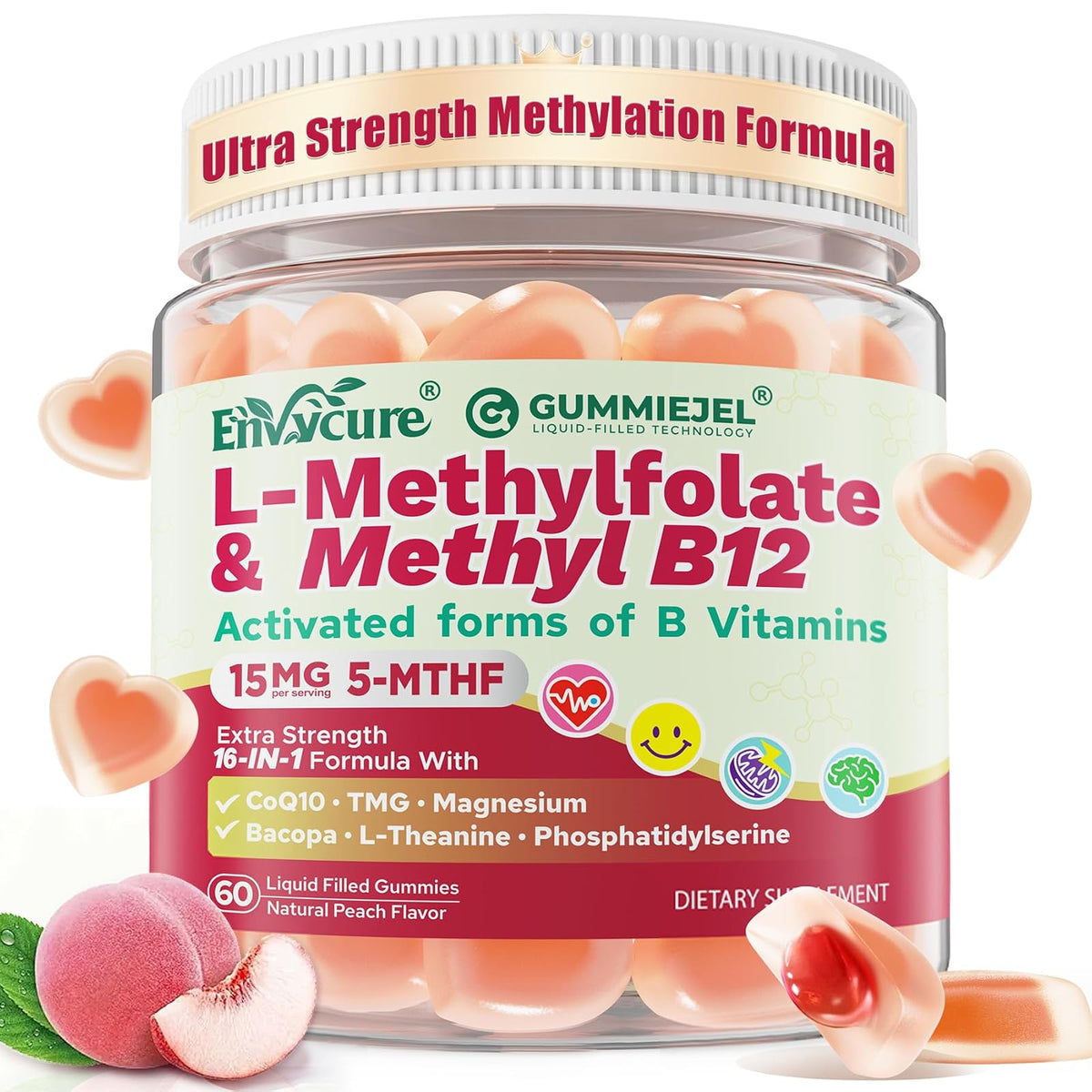 L-Methylfolate gummies for energy