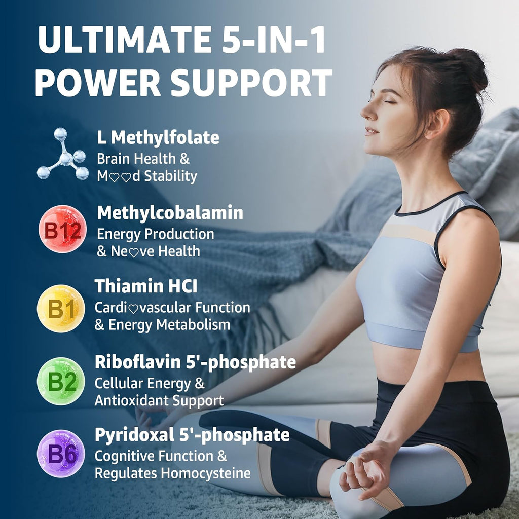 L-Methylfolate gummies for healthy metabolism