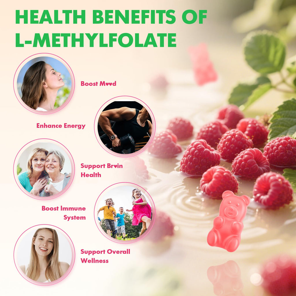 L-Methylfolate gummies for mood support