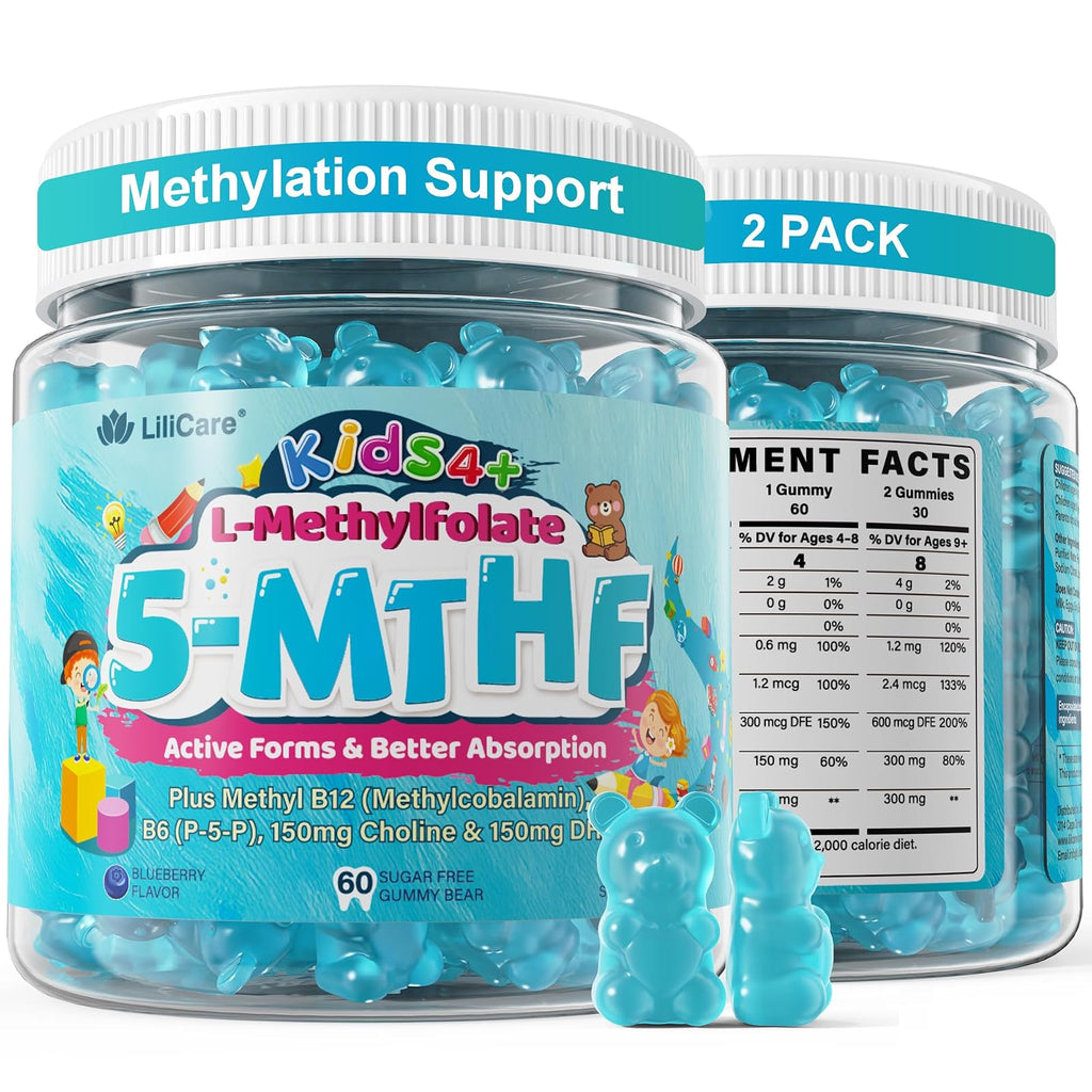L Methylfolate kids gummies sugar free