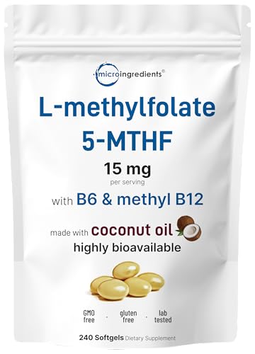 L Methylfolate softgels for energy