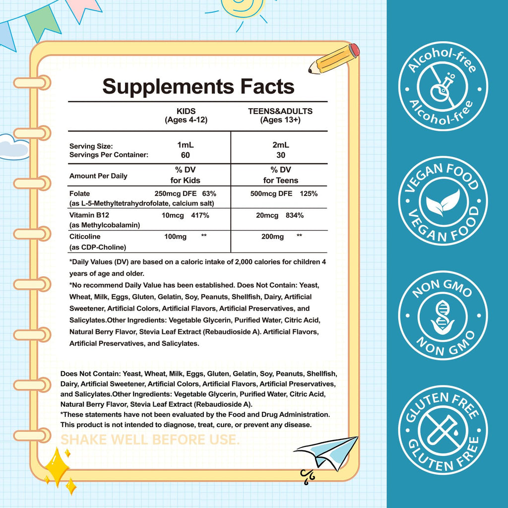 L-Methylfolate Supplement for Children