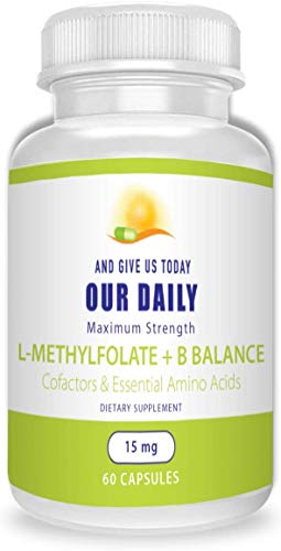 L-Methylfolate vitamin B complex supplement