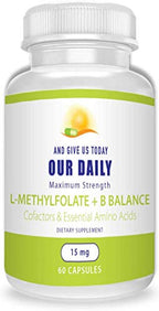 L-Methylfolate vitamin B complex supplement