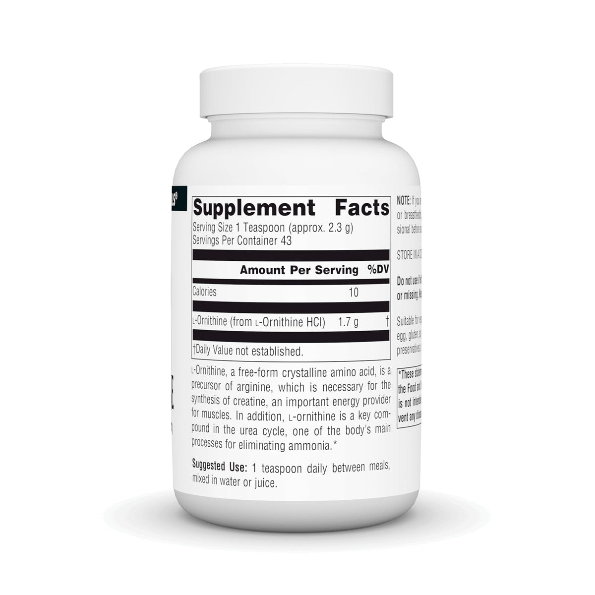 L-Ornithine for muscle recovery