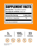 L-Ornithine L-Aspartate for muscle support