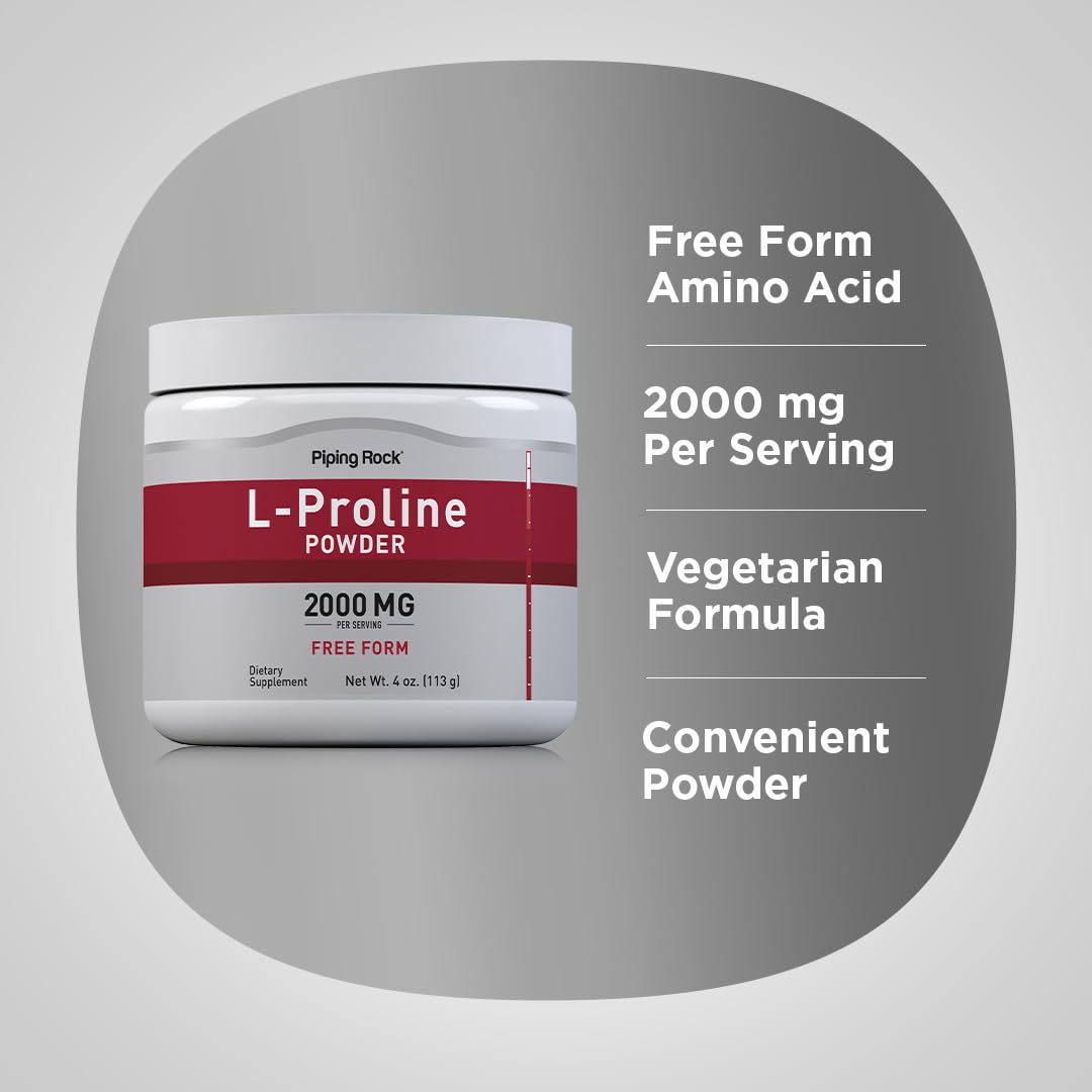 L-Proline powder for muscle support