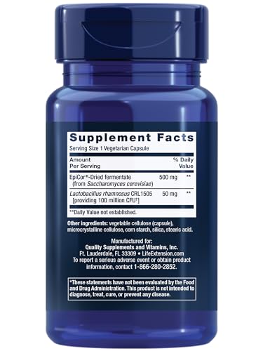 L. rhamnosus CRL1505 probiotic formula